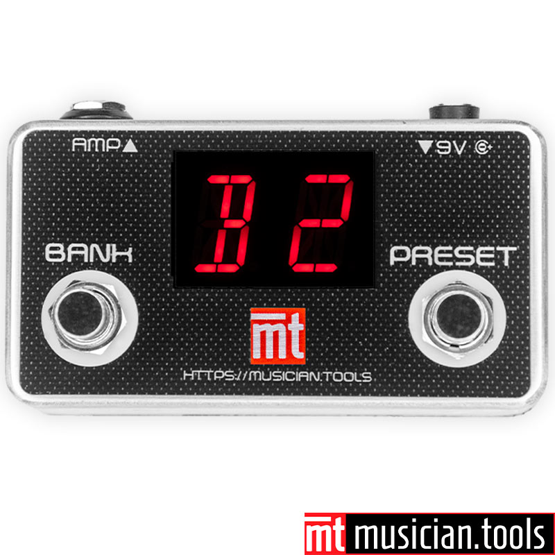 Boss Katana MK1, MK2, Gen3 & Artist footswitch 2 Bank & 2 Channel with ...